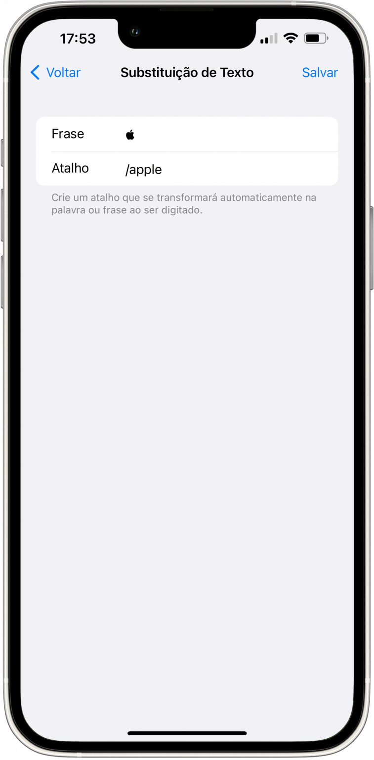 Como digitar o logo da Apple no iPhone - Professor do iPhone